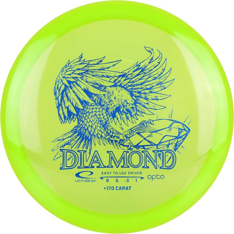 Latitude 64 Diamond Heavy Opto 170 Carat - Discace of Sweden