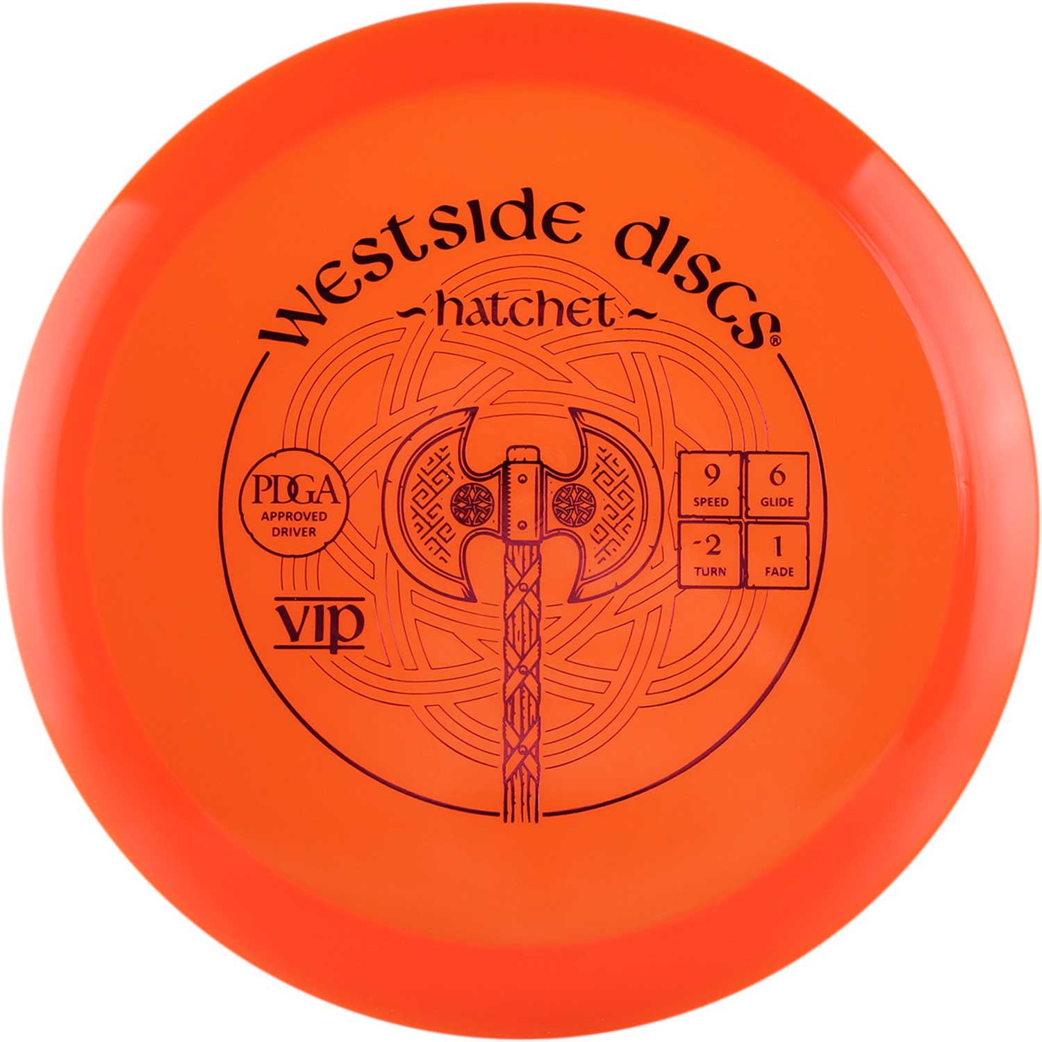 Westside Hatchet VIP plast - Discace of Sweden