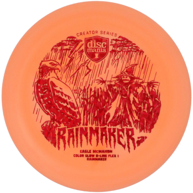 Discmania Rainmaker Color Glow D-Line Flex 1 Eagle Mcmahon - Discace of ...